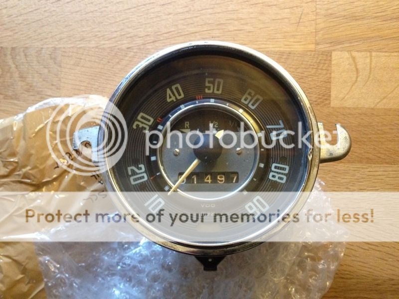 For Sale - '68 only Beetle Speedo, wing mirrors, spotlights and orange ...