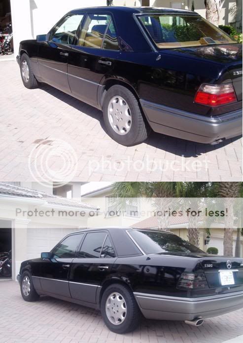 Before and After pics of my '94 E320 | Mercedes-Benz Forum
